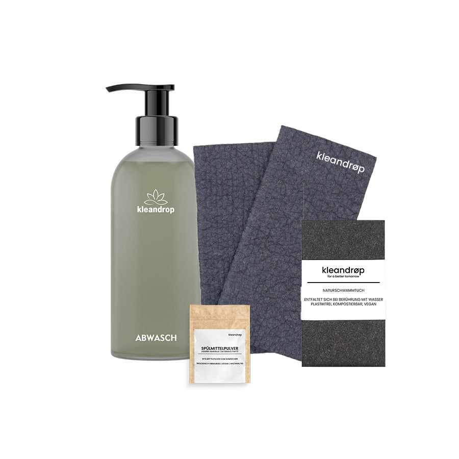 kleandrop - Abwaschmittel, Putzmittel Tab Starter-Set