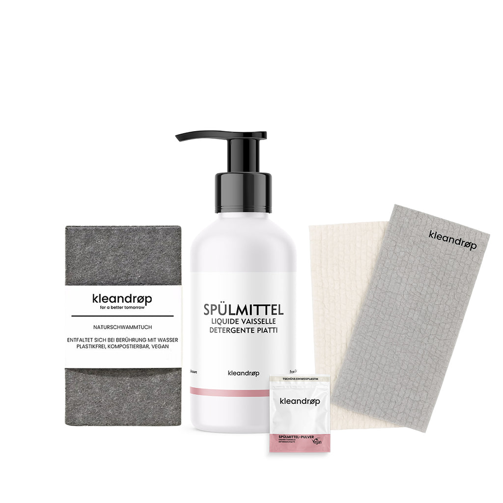 kleandrop - Abwaschmittel, Putzmittel Tab Starter-Set